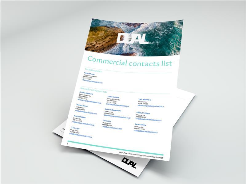 Faces of DUAL - Commercial team